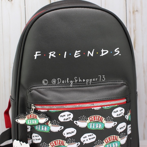 FRIENDS | Bags | Friends Tv Show Central Perk Backpack | Poshmark